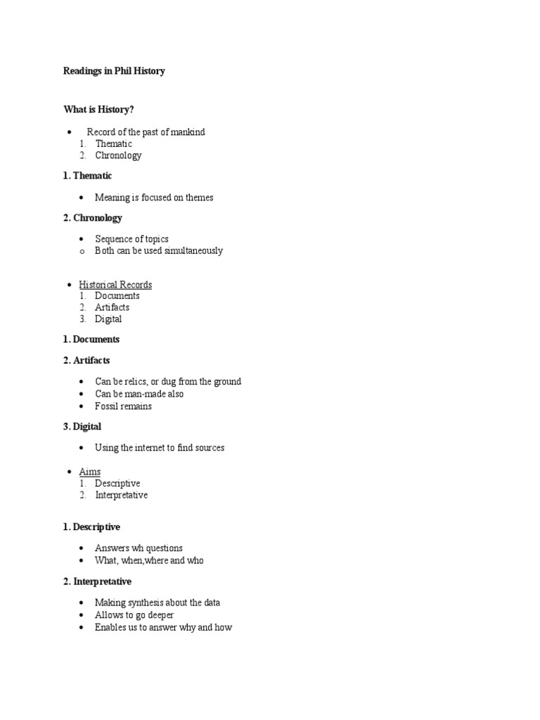 What Is History | PDF | Historian | Artifact (Archaeology)