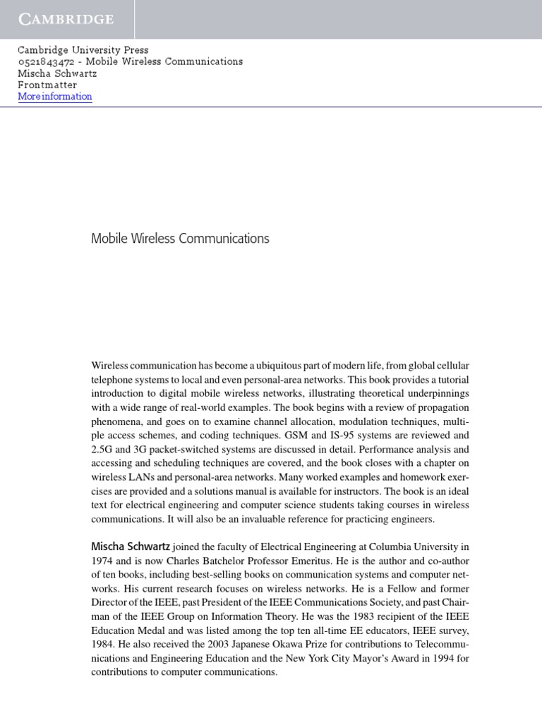 Wireless PDF | PDF | Channel Access Method | Cellular Network