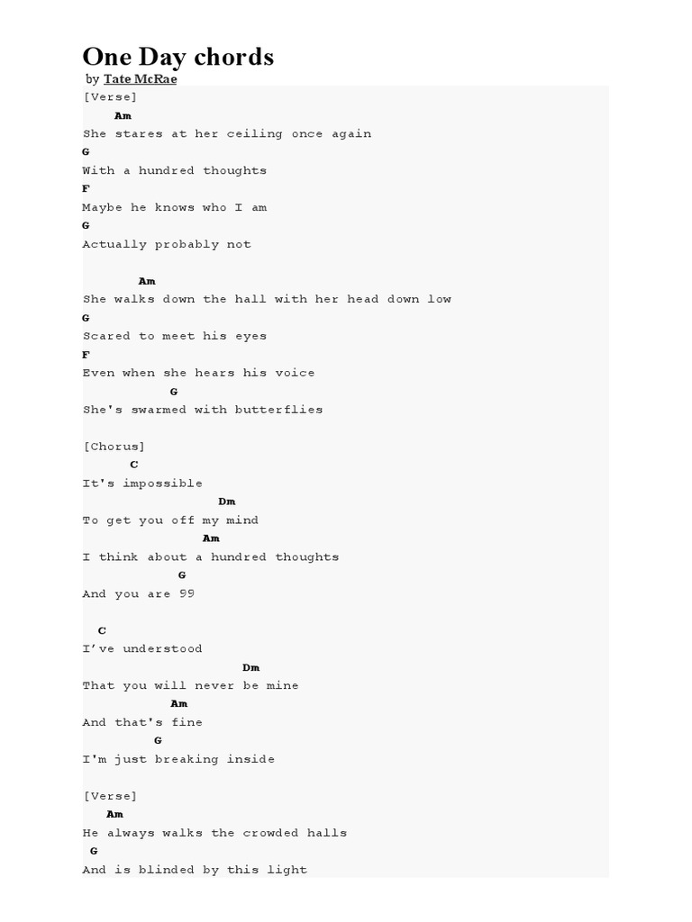 One Day Guitar Chords Lonely Day New System Of A Down Chords
