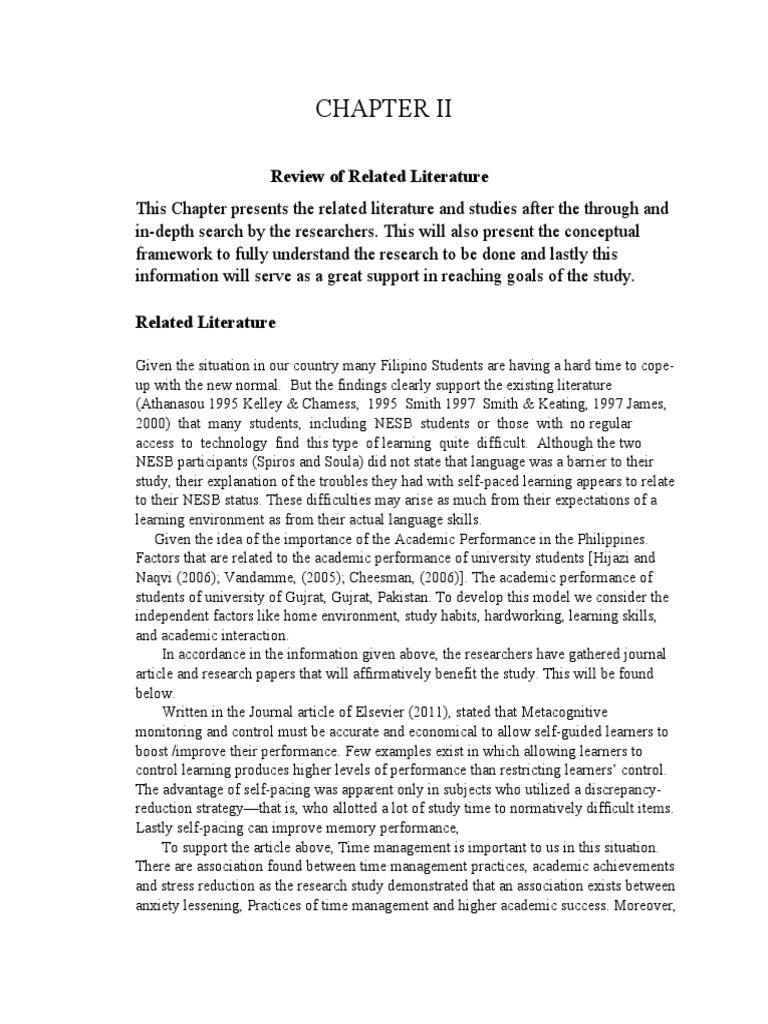 CHAPTER II Research Complete | PDF | Educational Technology | Distance ...