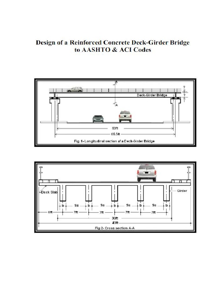 Design of Girder Bridge | PDF