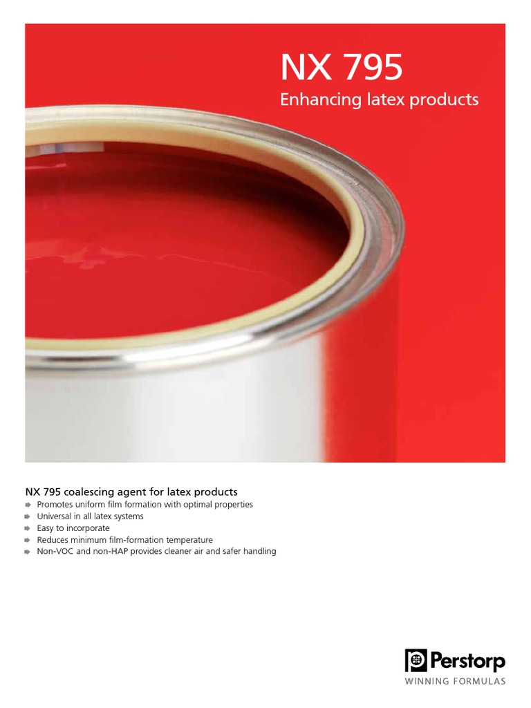 NX 795 | PDF | Acrylic Paint | Paint