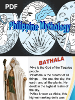 Philippine Mythology Gods and Goddesses | PDF | Deities | Creator Deity