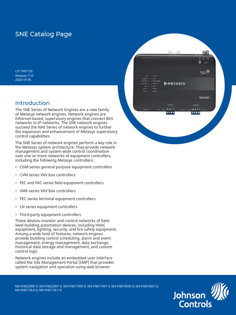 SNE Catalog Page: LIT-1901126 Release 11.0 2020-10-05 | Download Free ...