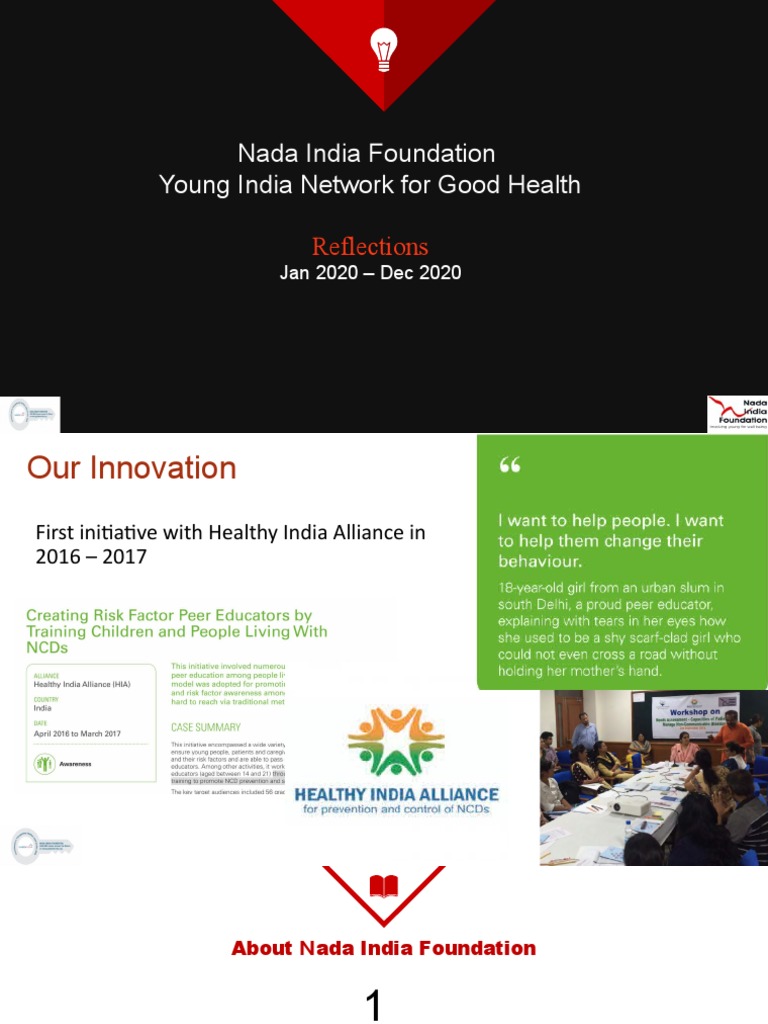 Nada India - Youth For Well-Being Report 2020 | PDF | Caregiver ...