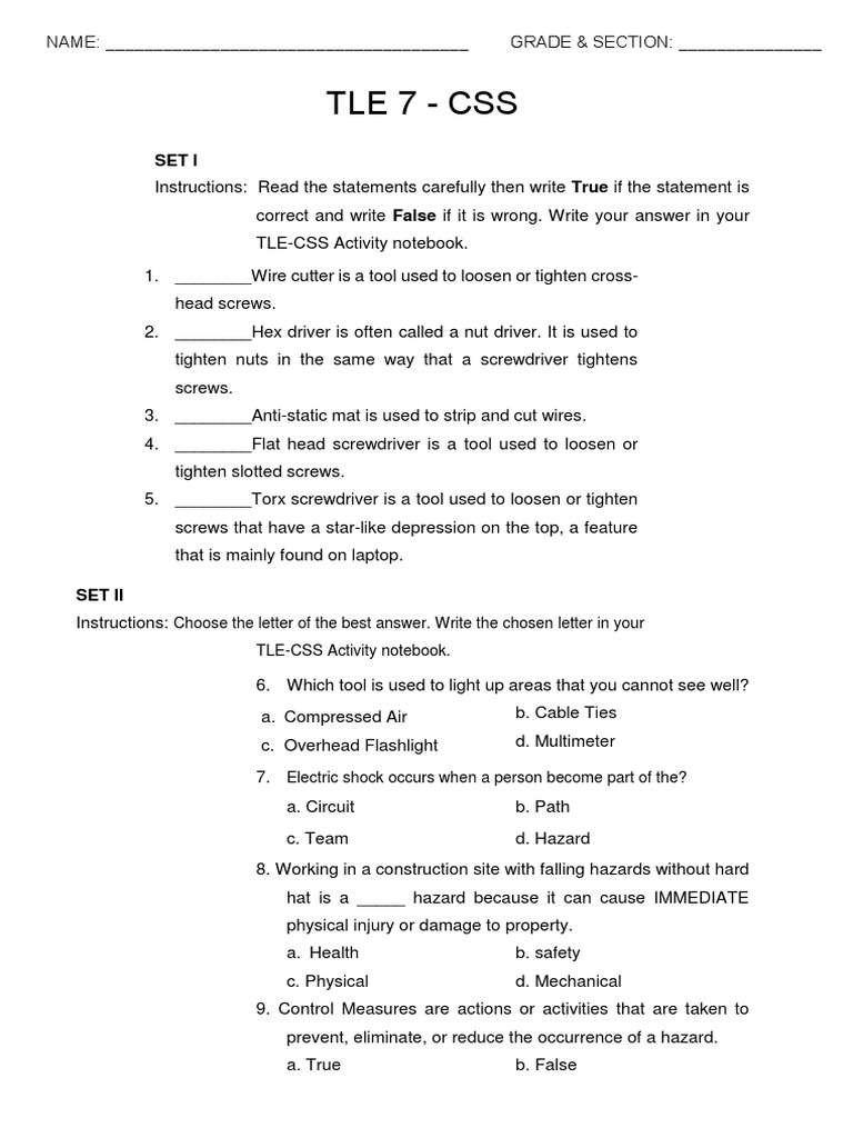 Tle CSS Mod5 | PDF | Components | Electricity