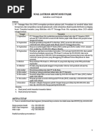 Contoh Rekonsiliasi Fiskal PPH Badan | PDF