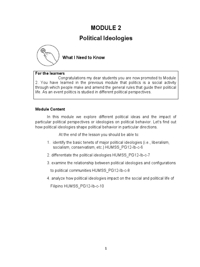 Exploring Major Political Ideologies | PDF | Communism | Ideologies
