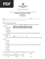 Summative Test in English 6 Quarter 2 | PDF