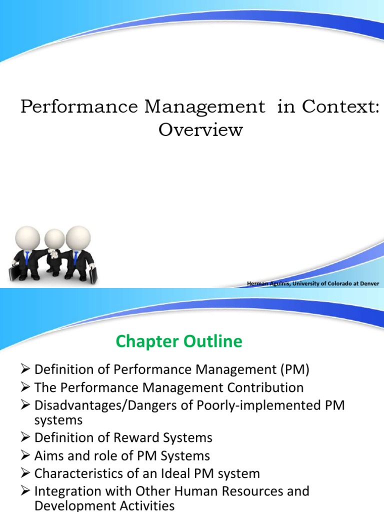 Performance Management Overview by Aguinis | PDF | Performance ...