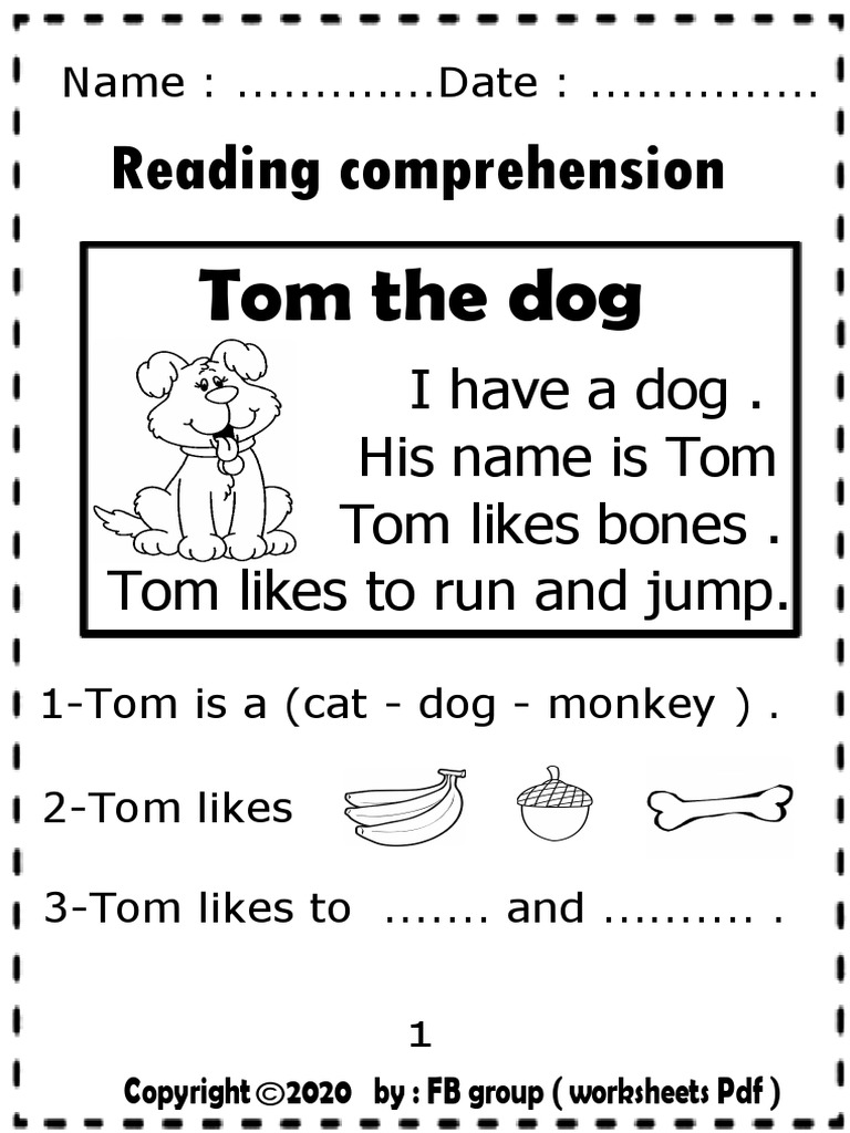 Reading 1 by Worksheets PDF FB Group | PDF