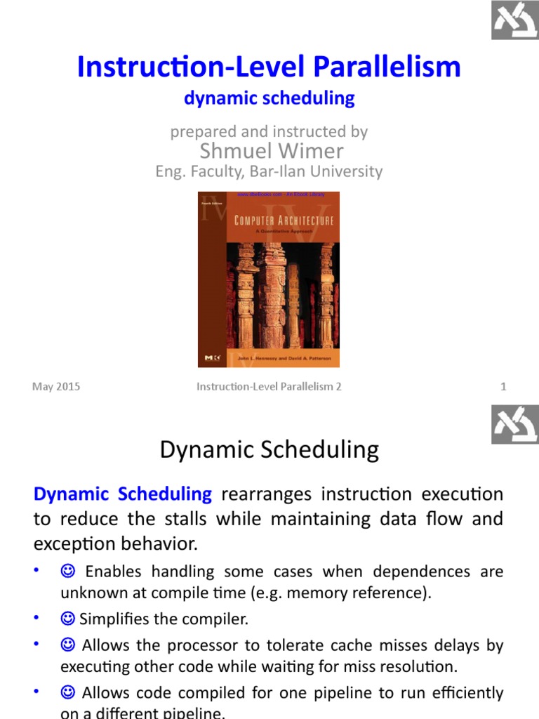 Instruction Level Parallelism 2 Pdf Parallel Computing Central Processing Unit