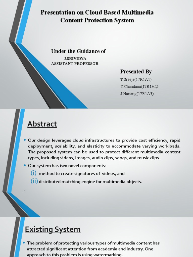 Cloud Based Multimedia Content Protection System | PDF | Key (Cryptography) | Encryption