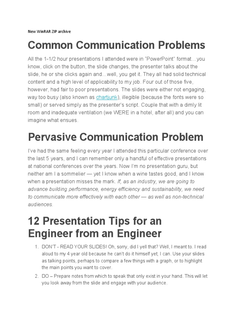 Common Communication Problems: Chartjunk | PDF