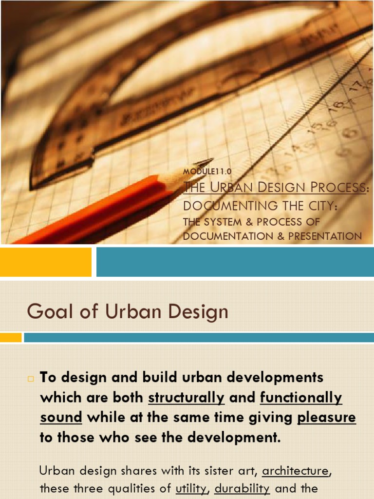 T U D P: HE Rban Esign Rocess: Documenting The City | PDF | Urban ...