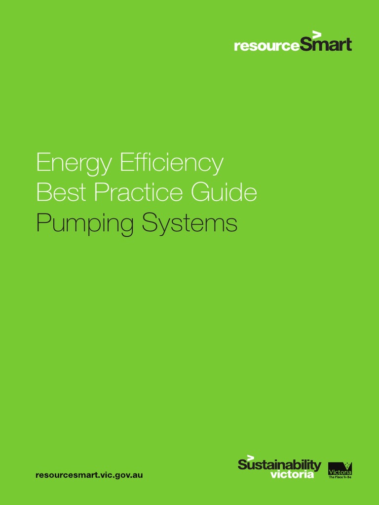 Energy Efficiency in Pumping Systems | PDF | Efficient Energy Use | Pump