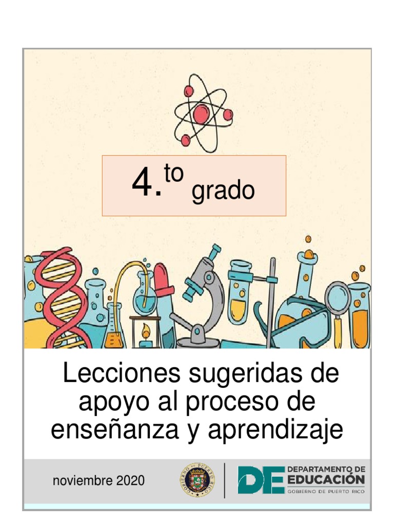 Modulo de Ciencia Estudiantes de Cuarto Grado | PDF | Mezcla | Calor