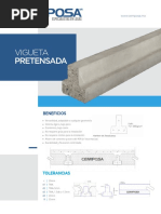 Tabla Vigueta Poliestireno | PDF