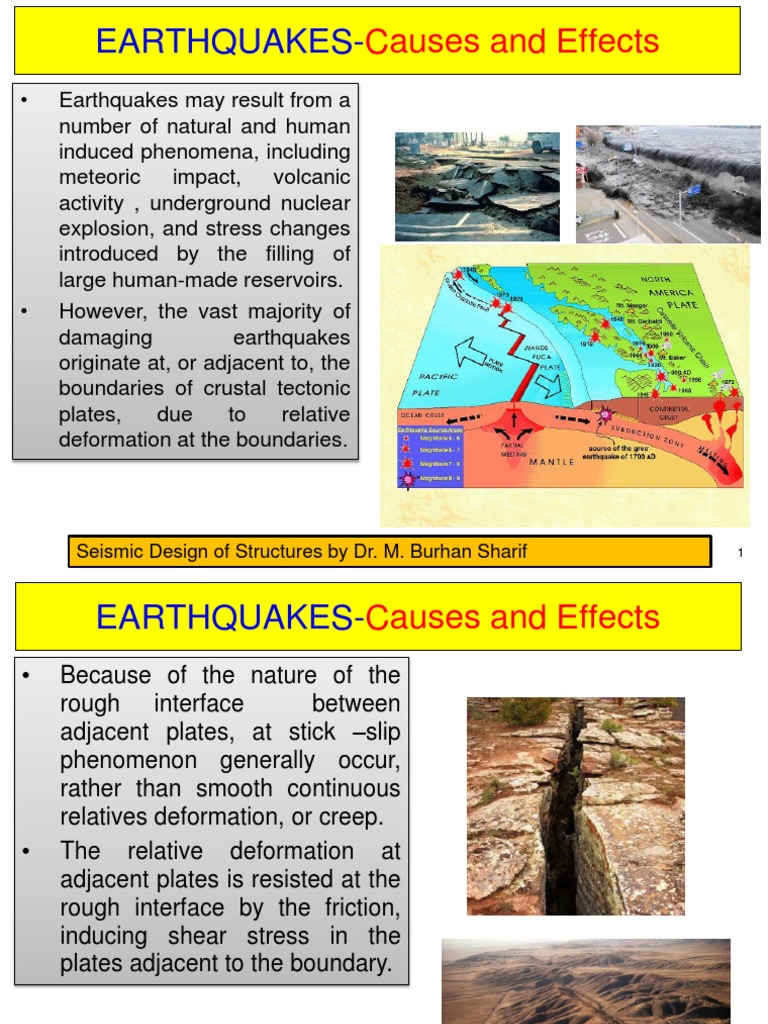 Lecture #-3 Updated | PDF | Earthquakes | Fault (Geology)