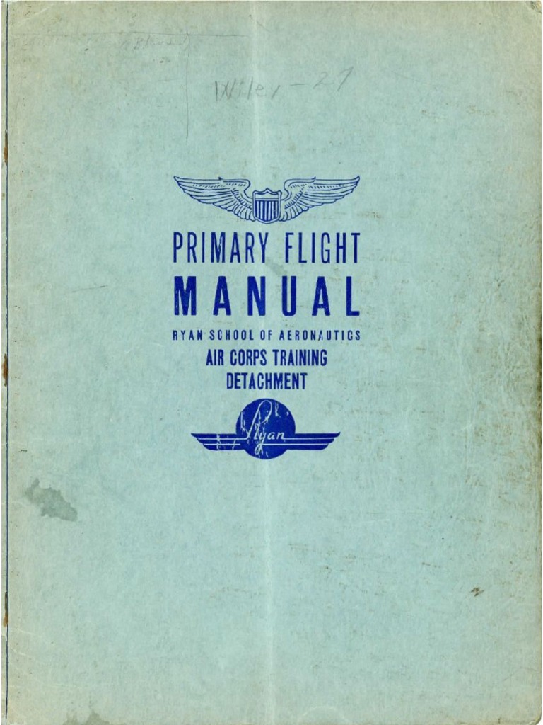 Primary Flight Manual WWII | PDF