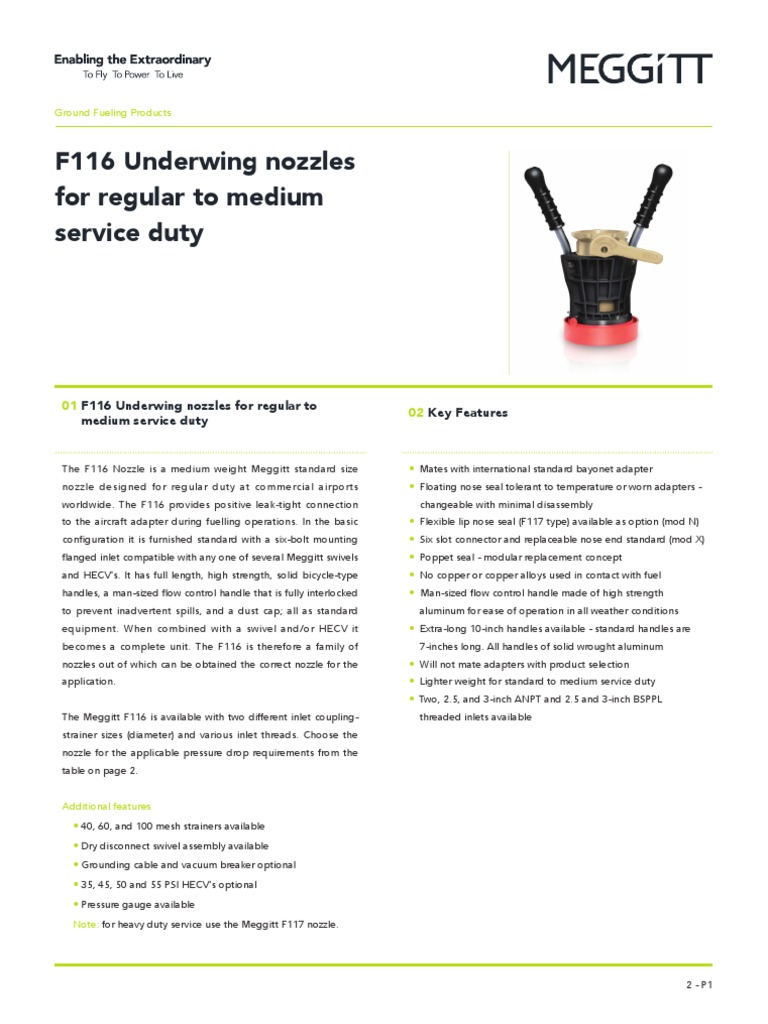F116 Underwing Nozzles Overview | PDF | Manufactured Goods | Equipment