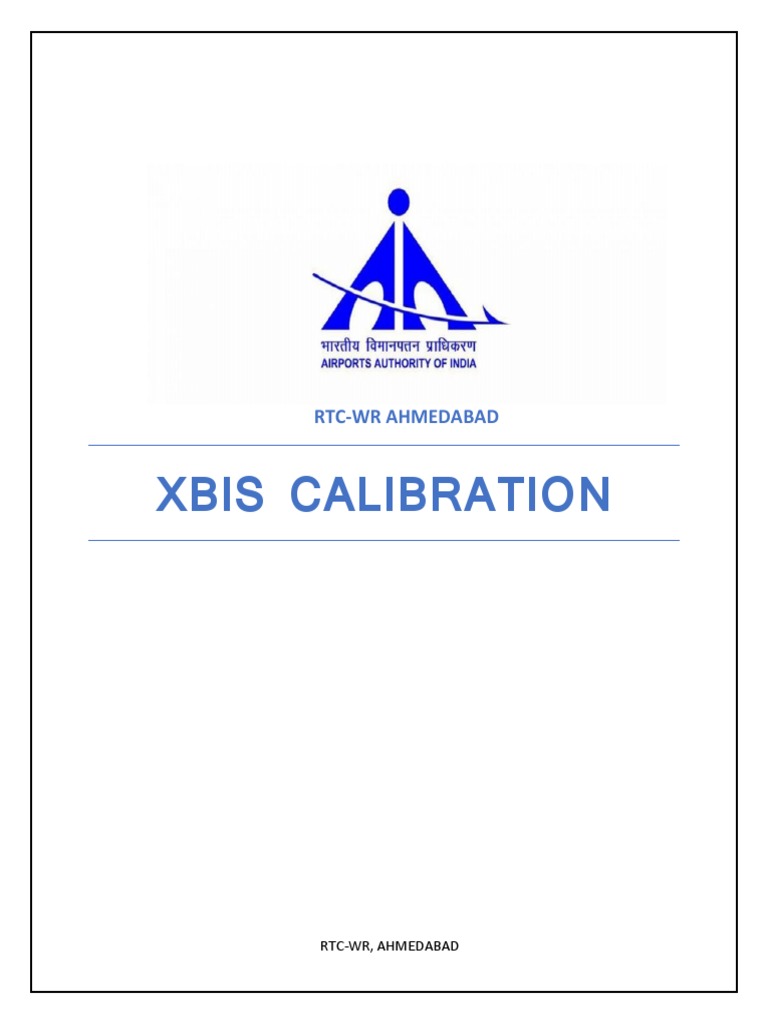 Calibration of XBIS Handout | PDF | Calibration | X Ray