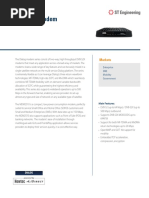 ProductSheet MDM2510 IP SatelliteModem | PDF | Modem | Computer Network