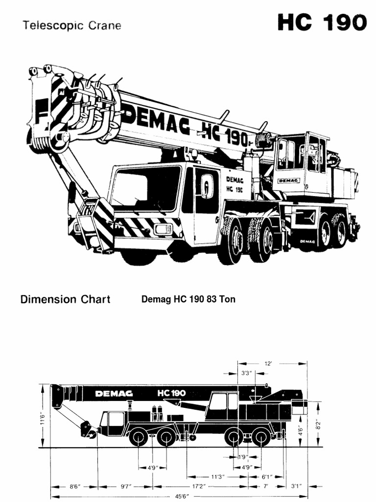 Demag HC 190 | PDF