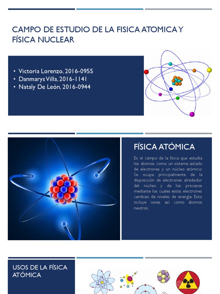 Fisica Atomica y Nuclear | PDF | Átomos | Física nuclear