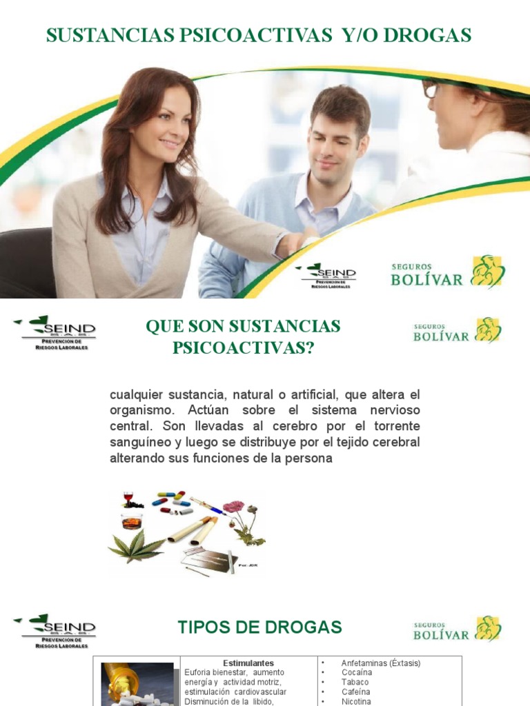 Sustancias Psicoactivas | PDF | Drogas Psicoactivas | Drogas