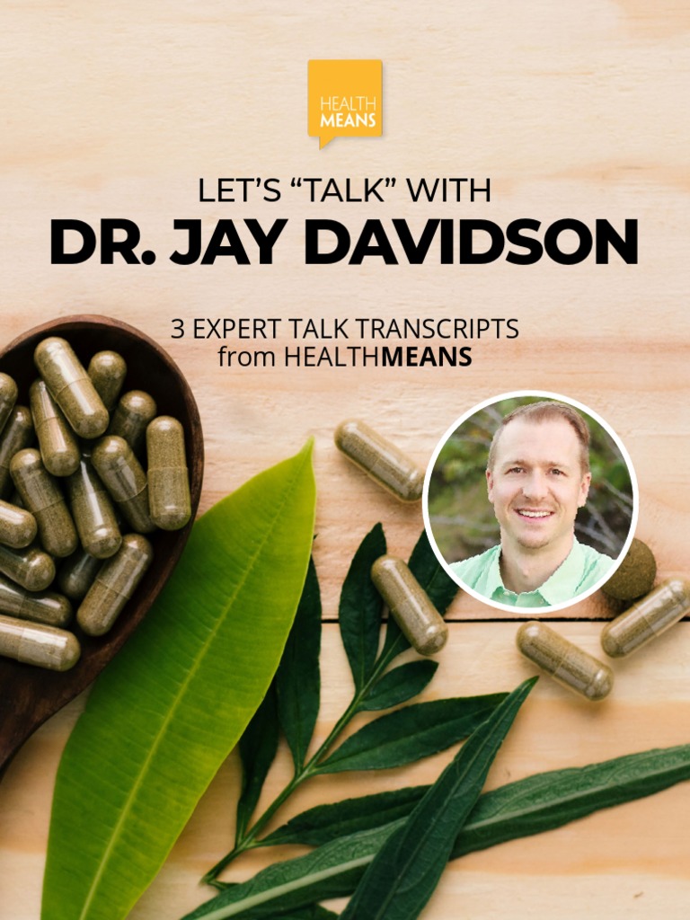 Dr. Jay Davidson: Let'S "Talk" With | PDF | Lyme Disease | Headache