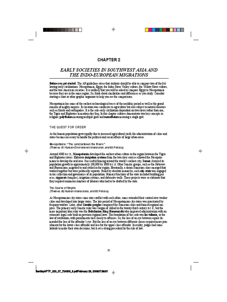 Early Societies in Southwest Asia | PDF | Mesopotamia | Israelites