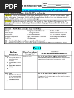 Civil War Causes Worksheet | PDF