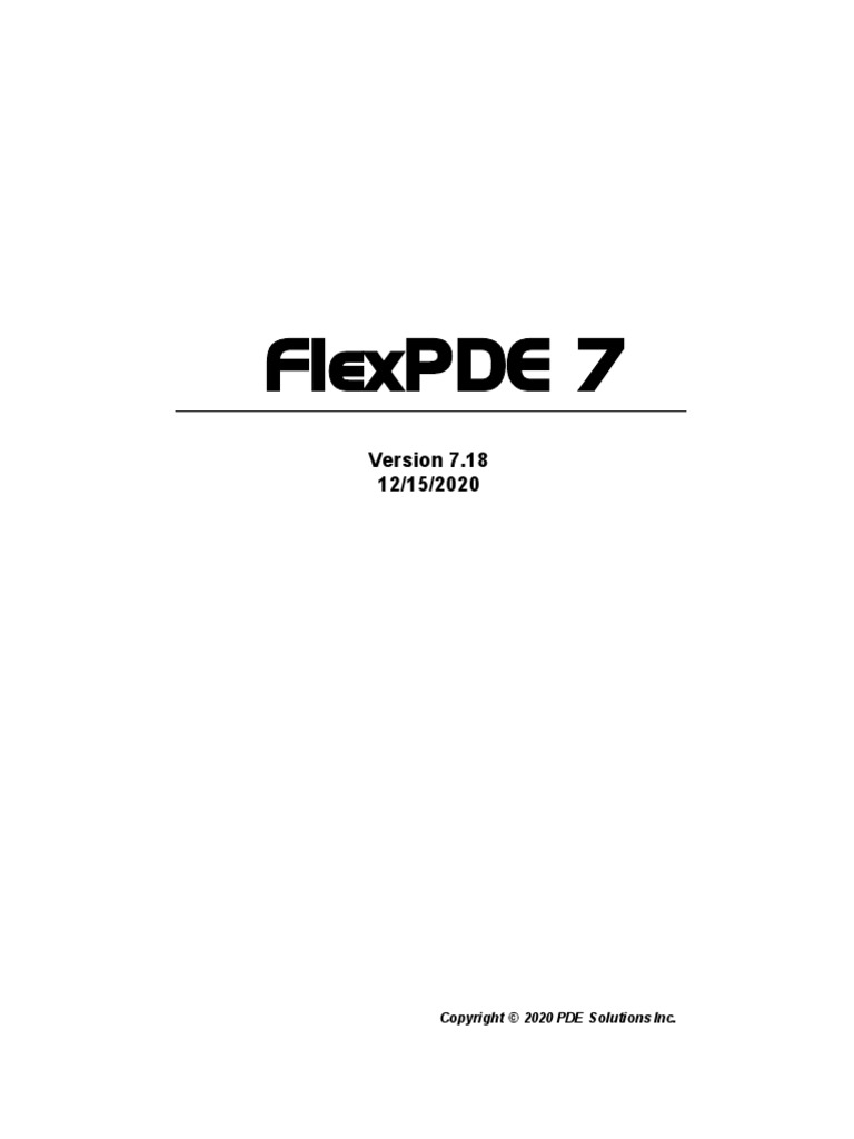 Flex Pde | PDF | Trademark | Integral