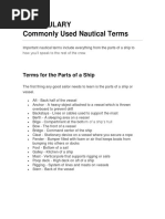 Marine Navigation - Nautical Terms Explained in Simple Terms | PDF ...