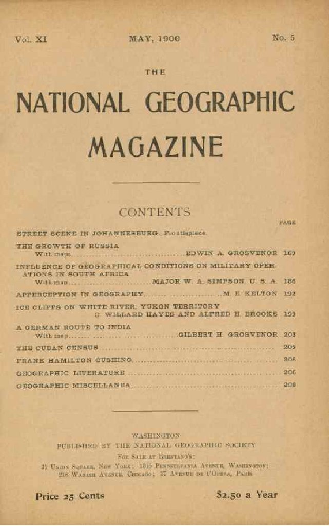 National Geographic 1900-05 | PDF