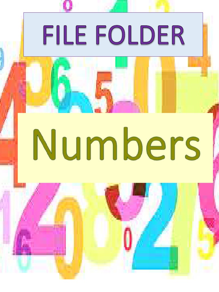 File Folder Numbers | PDF