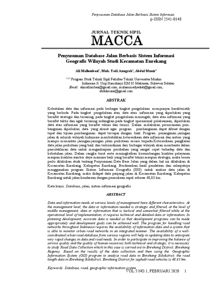 Jurnal Arcgis 2 | PDF