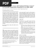 By The 2023 American Geriatrics Society Beers Criteria | PDF ...