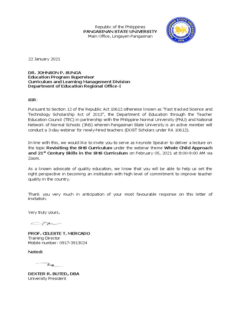 DR Sunga - INVITE | PDF