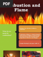 CBSE Class 8 Science: Combustion & Flames | PDF | Combustion | Fires