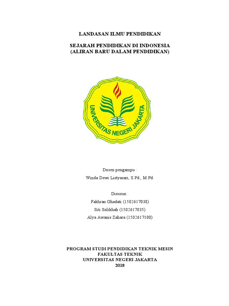 Sejarah Pendidikan Indonesia | PDF