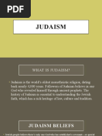 Core Teachings of Judaism Explained | PDF | Jewish Holidays | Jews
