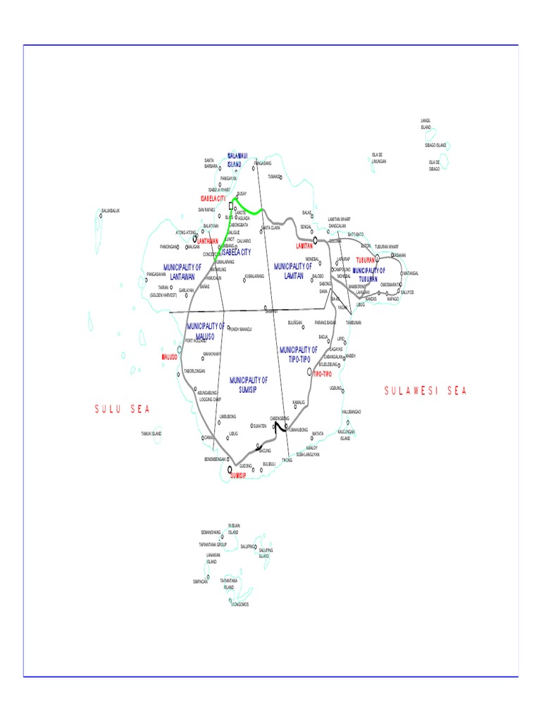 Road Map Basilan | PDF