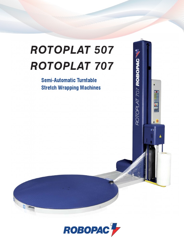 Rotoplat 507 Aetna Robopac Brochure | PDF | Phonograph