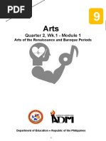 G9 MODULE ARTS 1st Quarter | PDF | Paintings | Composition (Visual Arts)