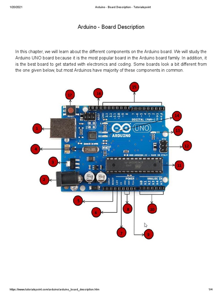 Arduino - Board Description | Download Free PDF | Arduino | Electronic Circuits