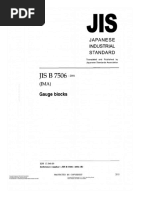 JIS B 7507 2022 - Calibrador Vernier | PDF | Probability And Statistics