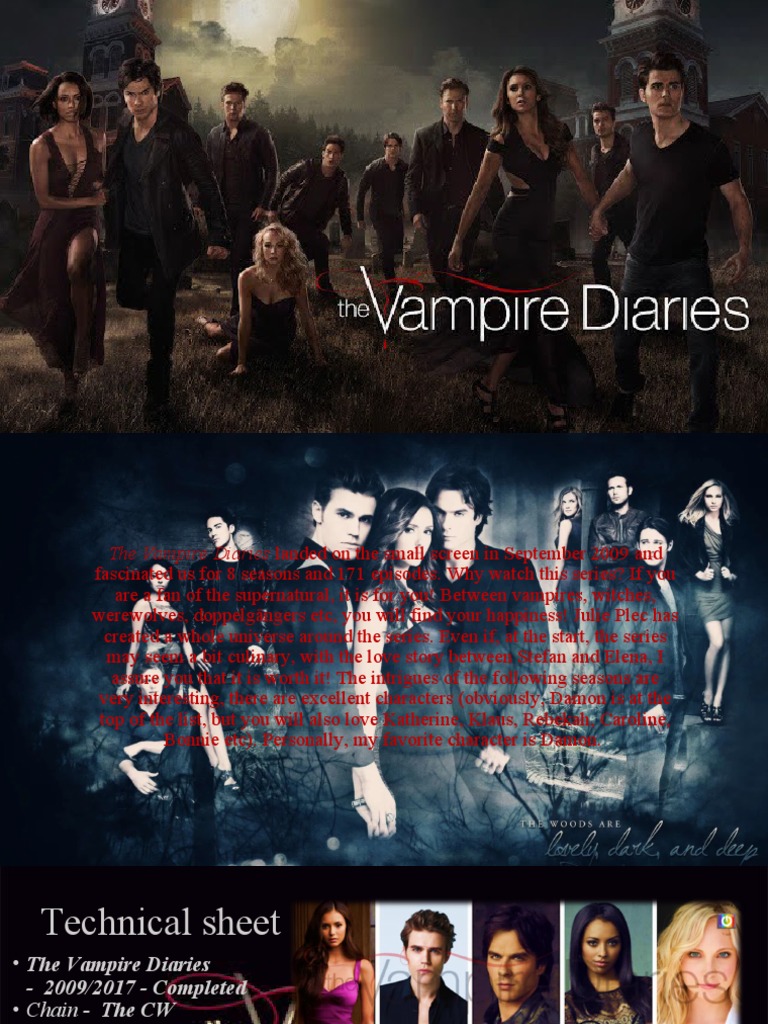 The Vampire Diaries - Figen | PDF | Damon Salvatore | The Vampire Diaries