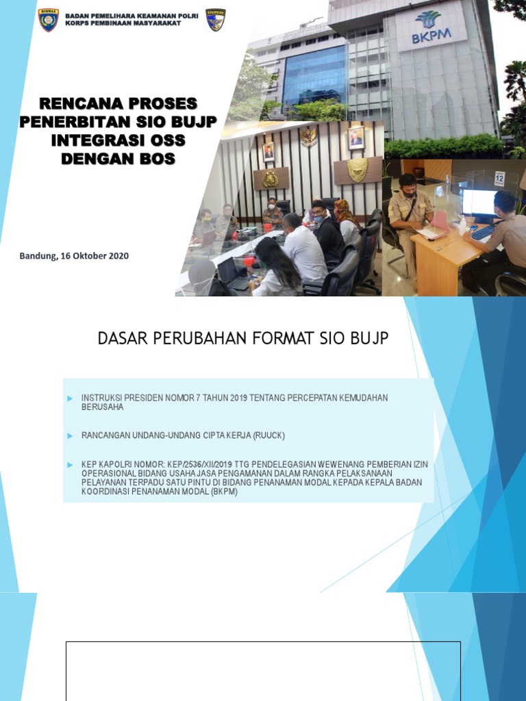 Proses Penerbitan SIO BUJP Terintegrasi | PDF